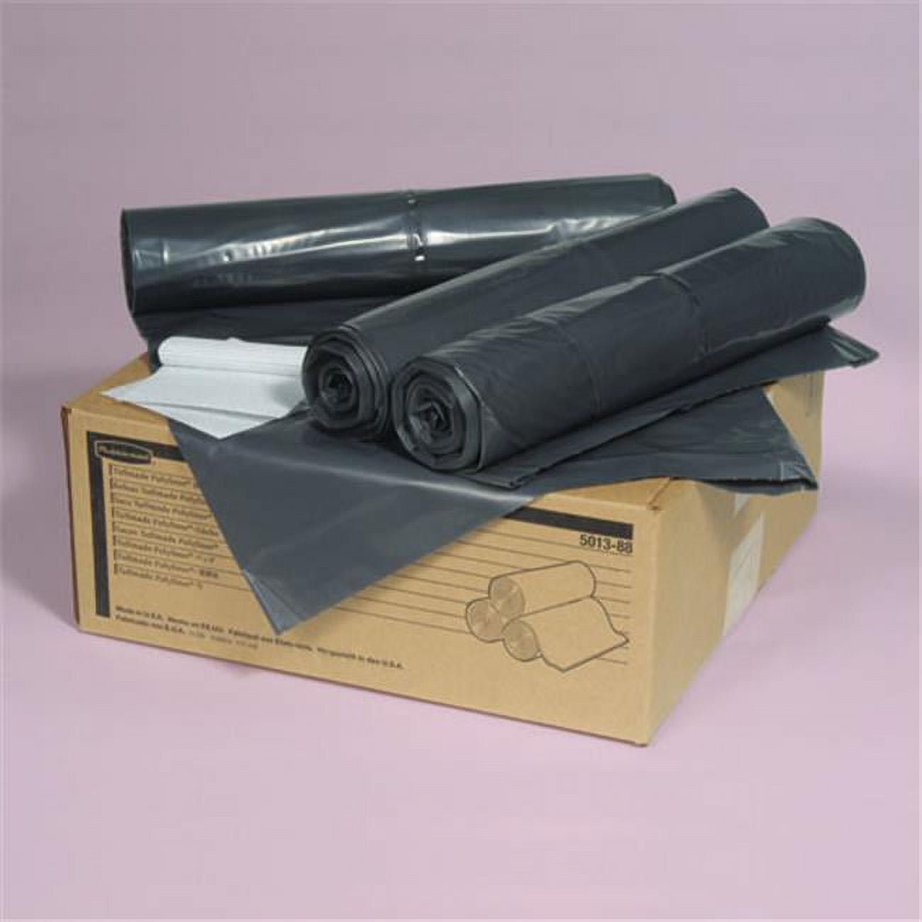 Rubbermaid Commercial Products RCP 5011-88 GRA Tuffmade Polyliner Bags ...