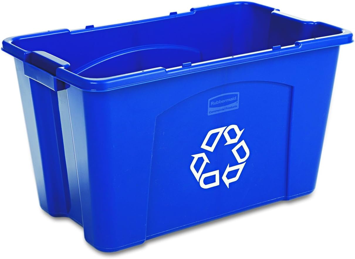 23 Gallon Recycling Container Rubbermaid Commercial Recycle Bin - 23 ...