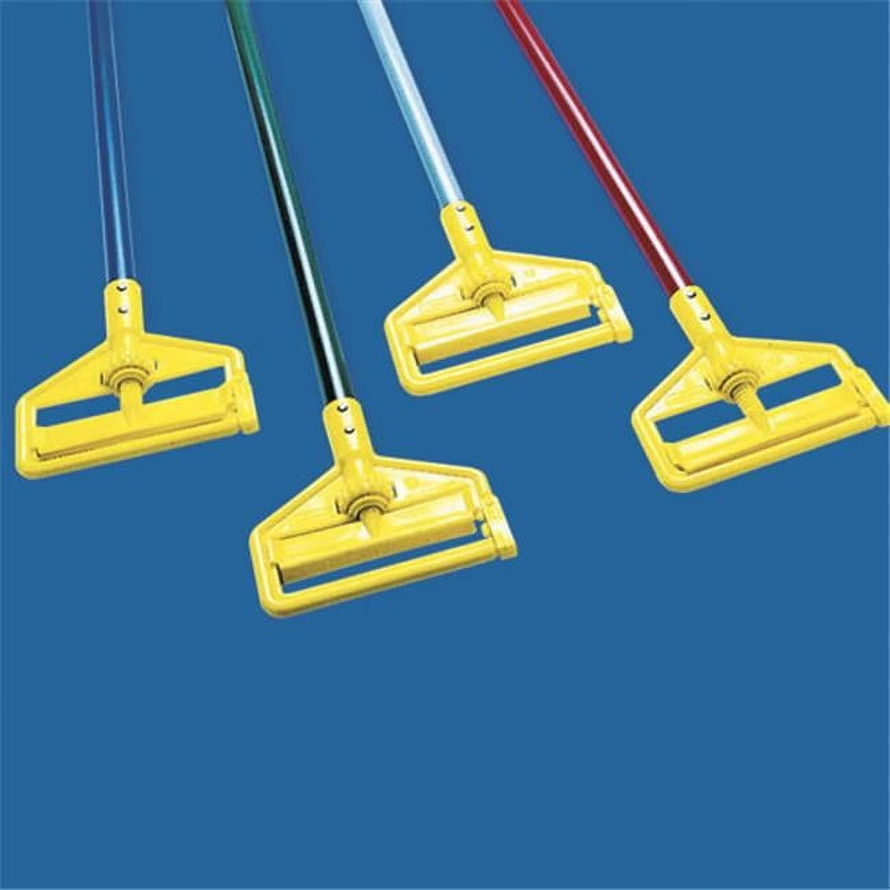 Rubbermaid Commercial Products Side Gate Wet Mop Handle - Yellow/Gray ...