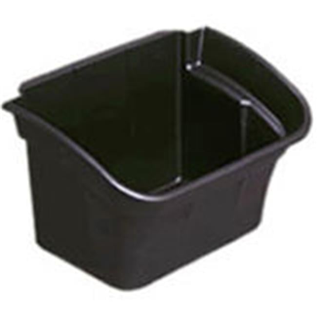 Rubbermaid Commercial Products Utility Bin - Black - 4 gal. - Walmart.com
