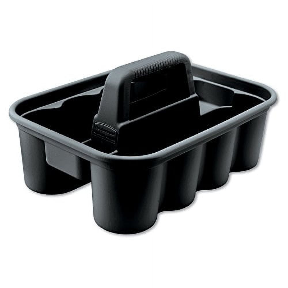 Rubbermaid Commercial RCP 3154-88 BLA Black Deluxe Carry Caddy, 8-Comp ...