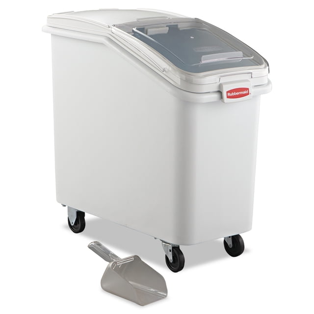 Rubbermaid Commercial ProSave Mobile Ingredient Bin, 26.18gal, 15 1/2w ...