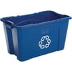Storex XL Recycling Bin, Blue - Walmart.com