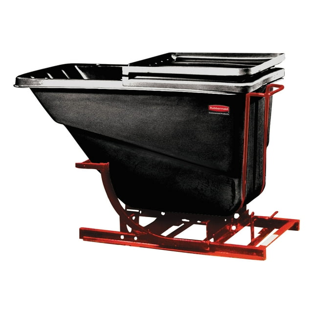 Rubbermaid Commercial Self-Dumping Hopper, 1 Cubic Yard, 1000 lb ...