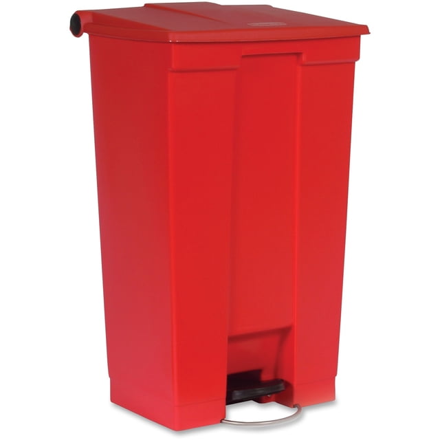 Rubbermaid Commercial Step On Container - Step-on Opening - Overlapping ...