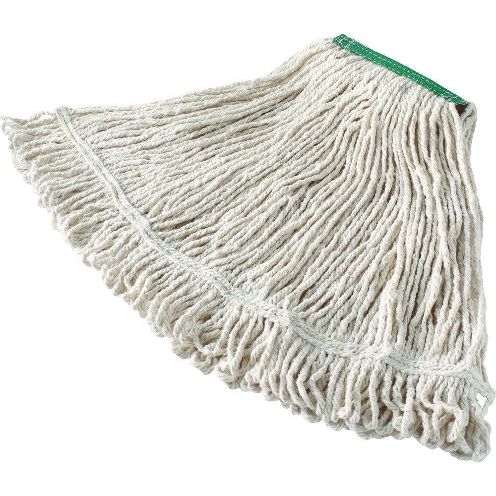 Rubbermaid Commercial Super Stitch Mop, Medium, White, 1" Band ...