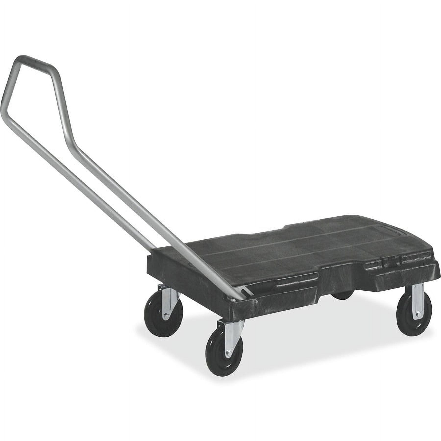 Rubbermaid Commercial Utility Duty Triple Trolley - Push/Pull Handle ...