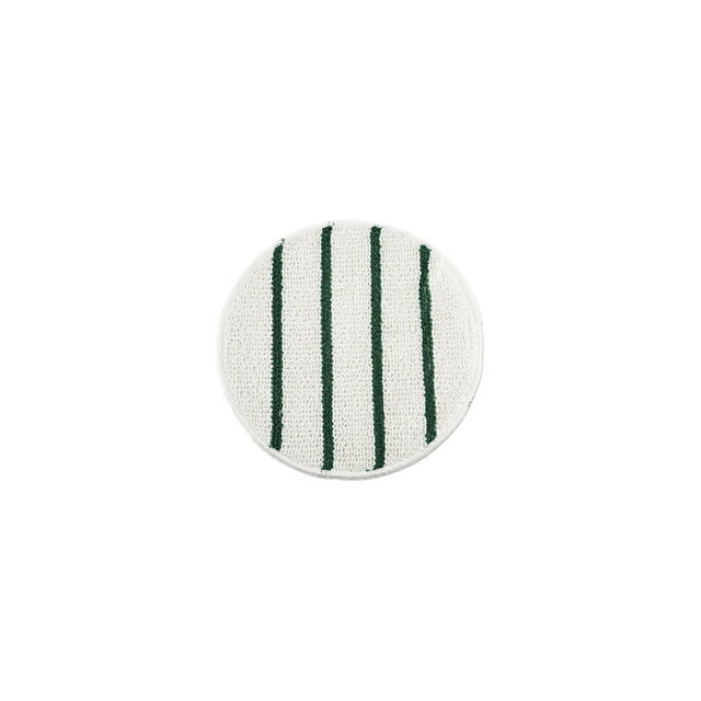 Rubbermaid Commercial White/Green Low Profile Scrub-Strip Carpet Bonnet ...