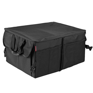 Deeceymbur Trunk Tidy: Compact Black Car Trunk organizer With ...