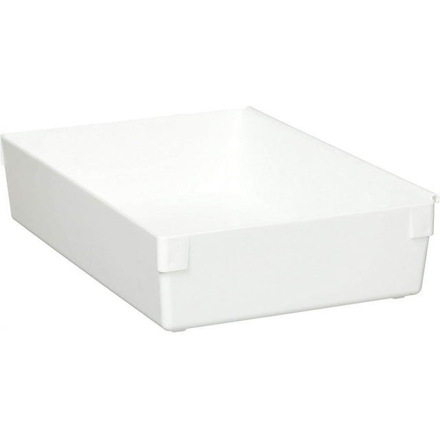 Rubbermaid White Plastic Drawer Organizer, 9x6x2 Inch for Organization ...