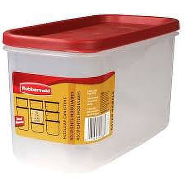 Rubbermaid Modular Canister Food Storage Container with Lid, 10 Cup ...