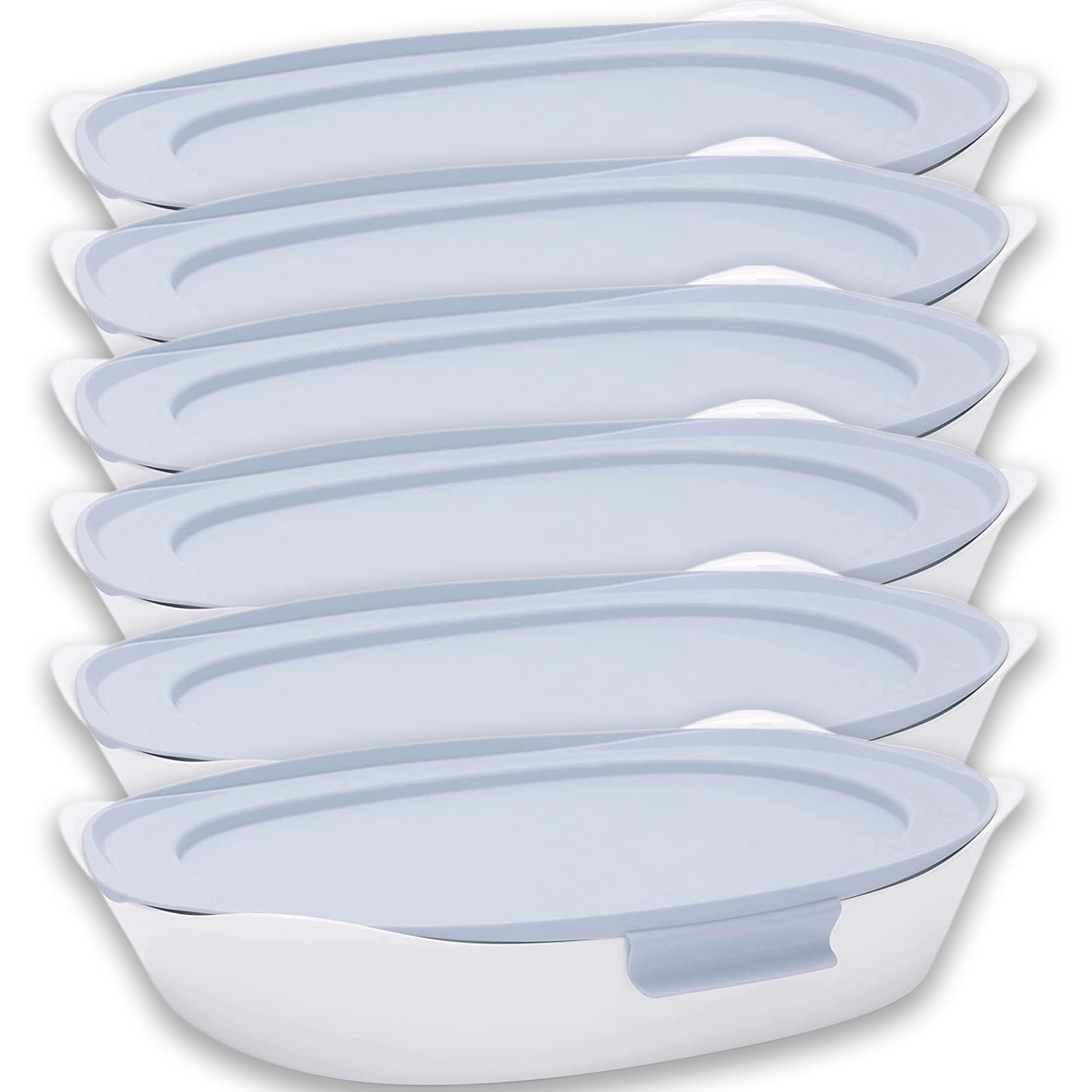 Rubbermaid DuraLite Glass Bakeware, 2.5 qt Baking Dish, Cake Pan, or ...