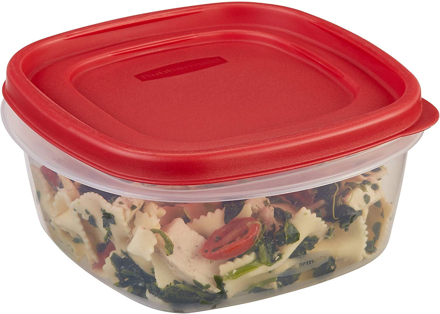 Rubbermaid 5-Cup Square Food Storage Container with Easy Find Lids ...