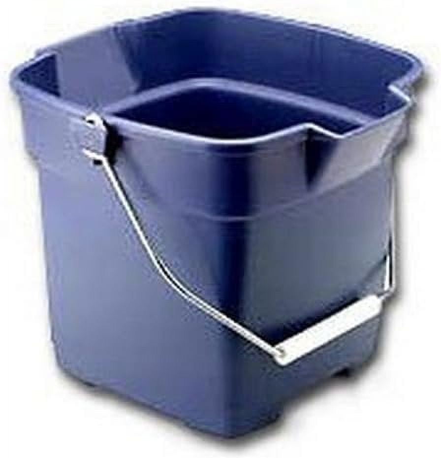Rubbermaid FG296400ROYBL 12 Qt Royal Blue Plastic Roughneck Bucket ...