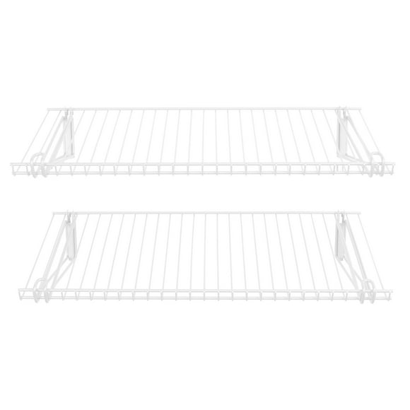 Wall Mounted Closet Shelves