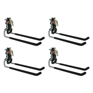 Rubbermaid Fast Track Wall Mounted Garage Storage Utility Multi Hook (6 ...