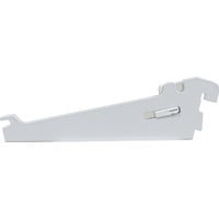 Rubbermaid FastTrack Steel Shoe Shelf Bracket WHT, Each - Walmart.com