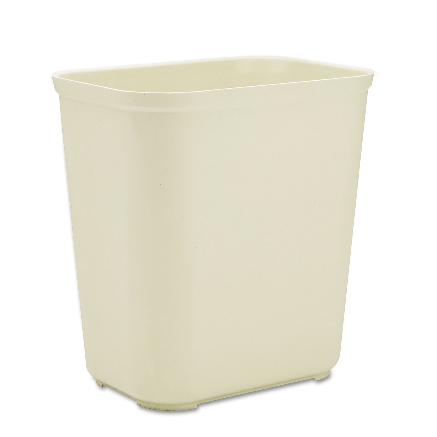 Rubbermaid Fire-resistant Wastebasket, Rectangular, Fiberglass, 7 Gal ...