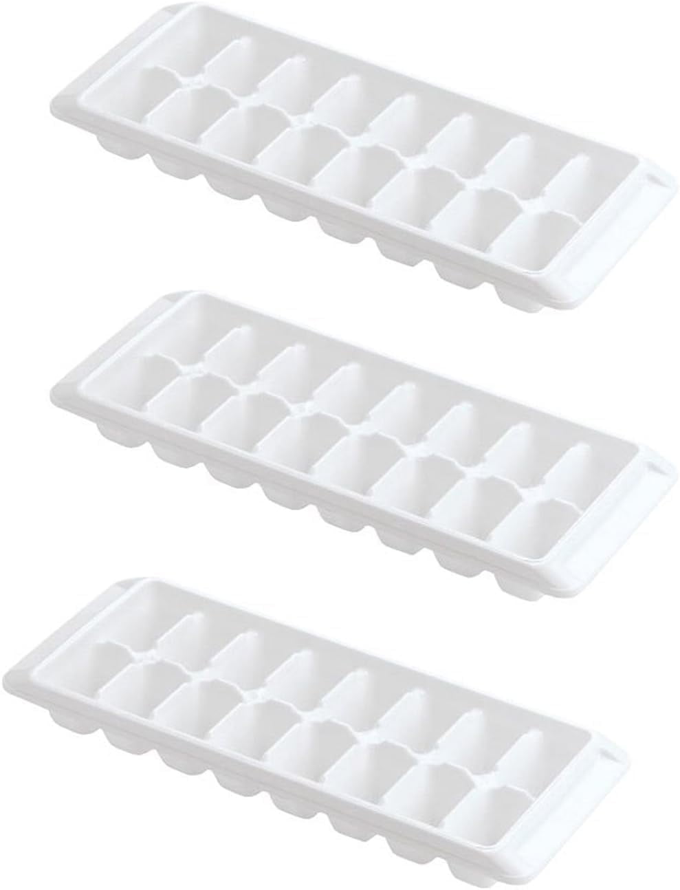 Rubbermaid Ice Cube Tray (3 Pack, White) - Walmart.com