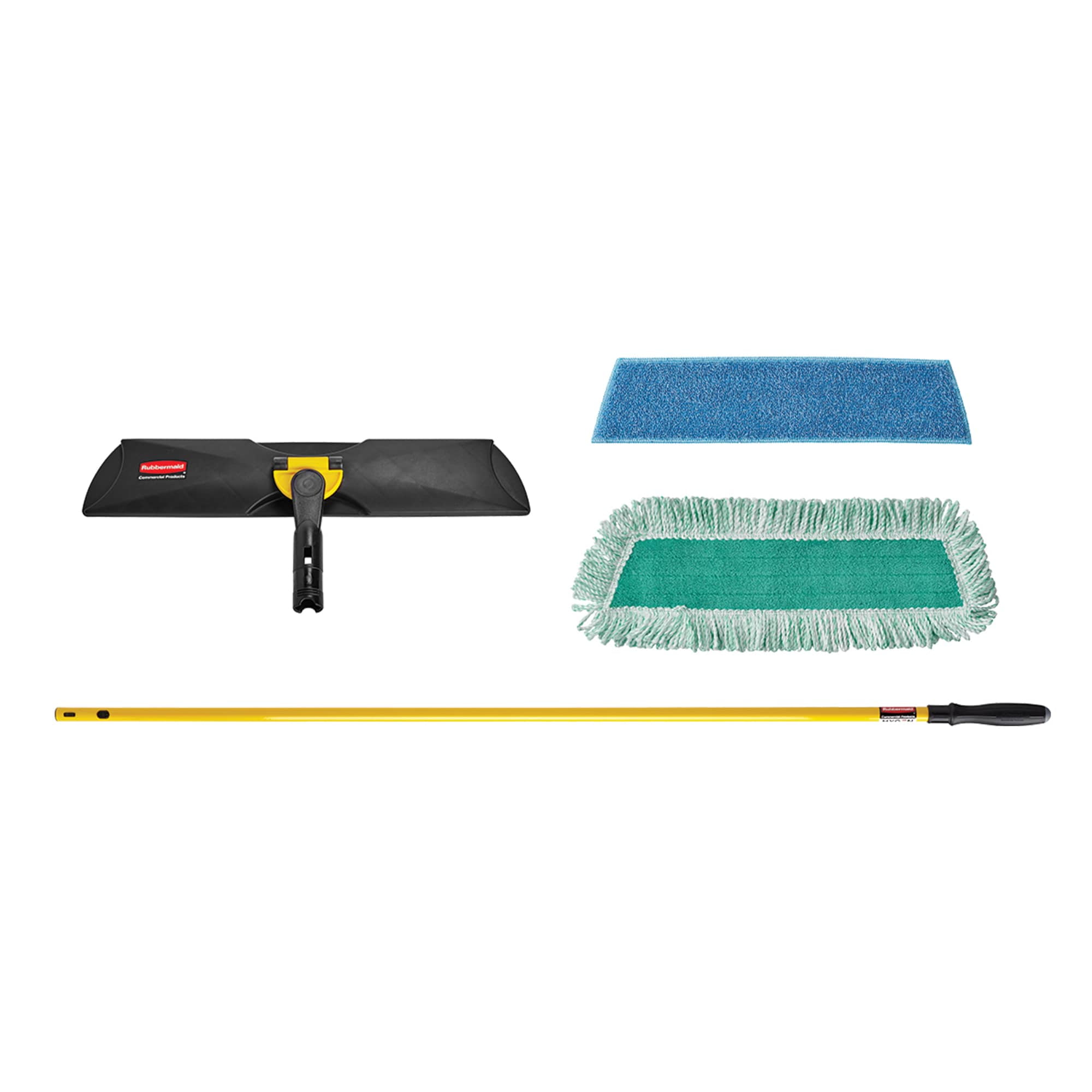 Rubbermaid Commercial Products, Microfiber Mop Kit, RRK150, 1 Pack ...