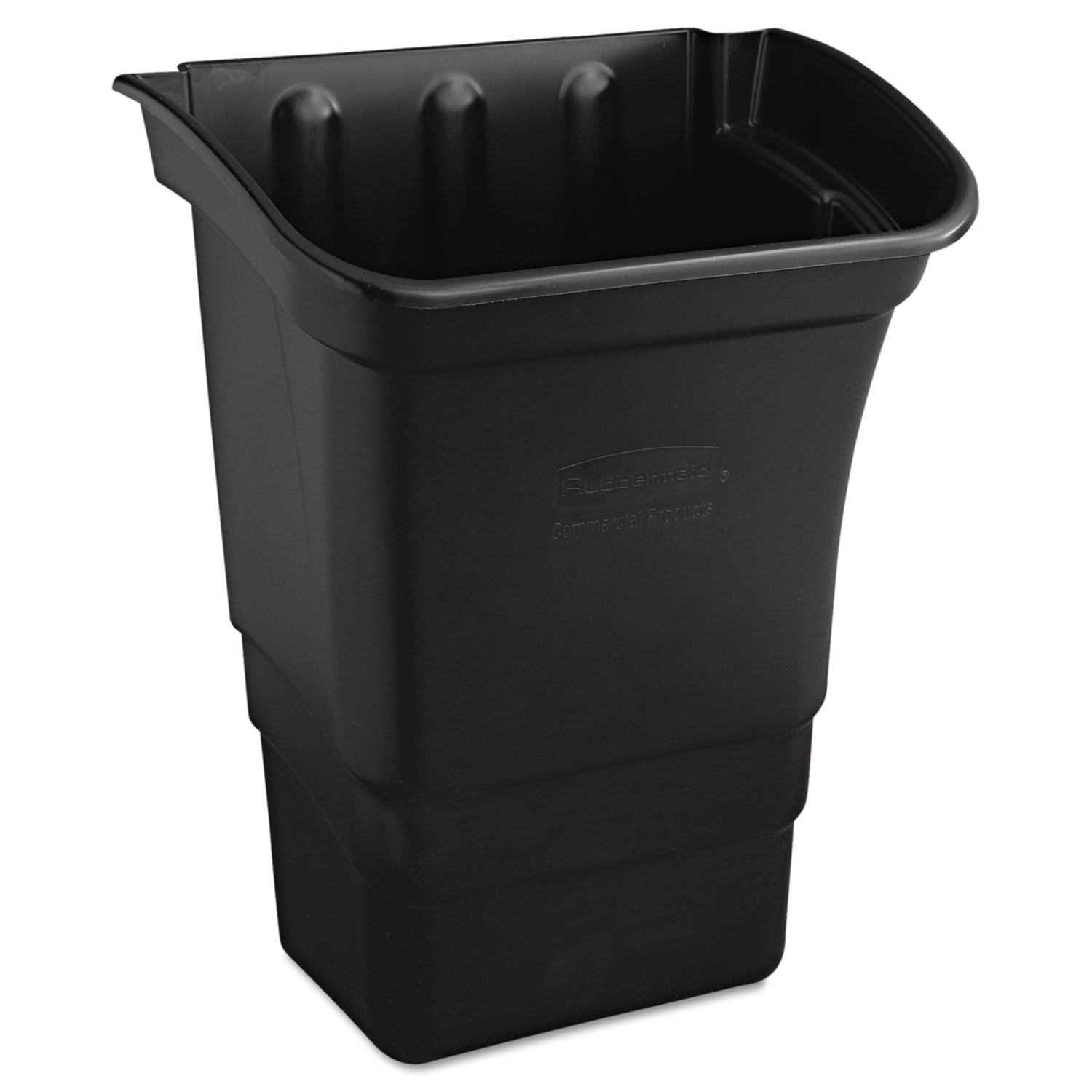 Rubbermaid Optional Utility Cart Refuse/utility Bin, Rectangular, 8 Gal ...