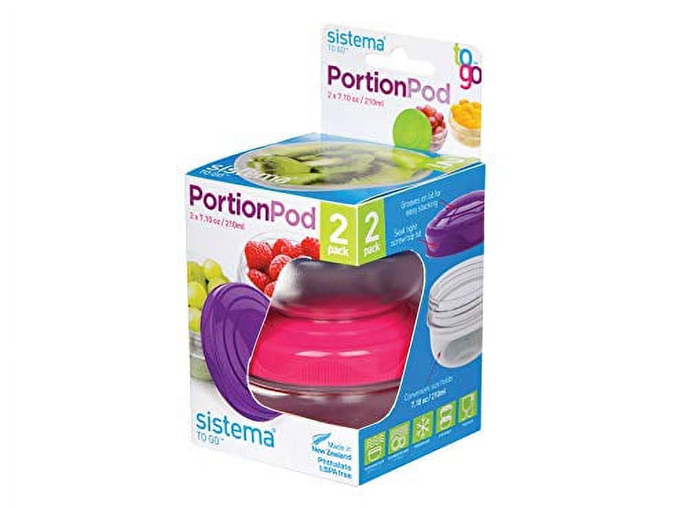 Rubbermaid Pdq 210ml Portion Pod To Go 2pk Tri - Walmart.com