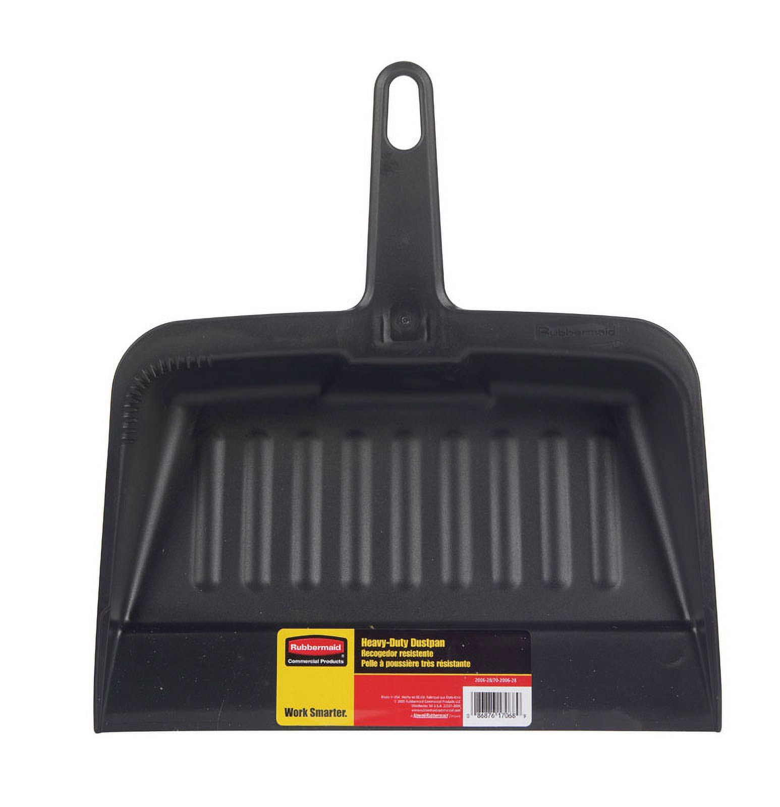 Rubbermaid Commercial Grade Heavy Duty Plastic Dust Pan - Walmart.com