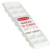 Rubbermaid, Ice Cube Storage Bin, FG2862RDWHT, Compact Plastic White ...