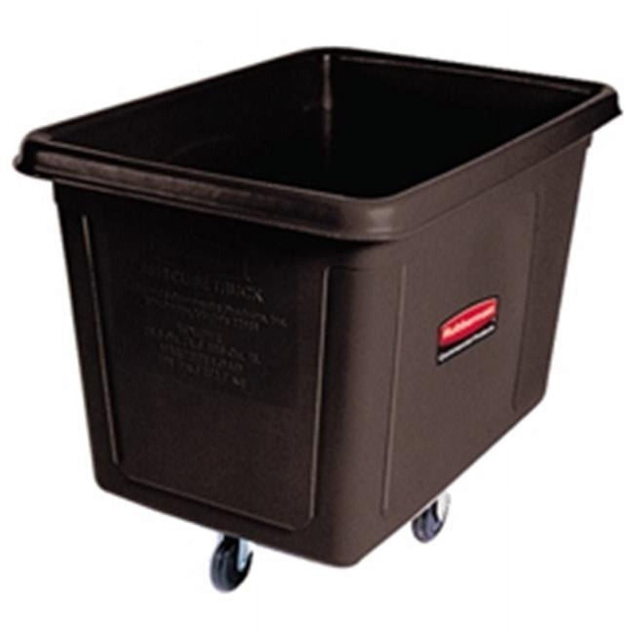 Rubbermaid RCP 4616 BLA Cube Truck- 16 Cubic Feet - Walmart.com