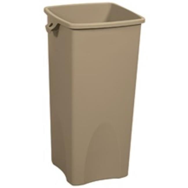 Rubbermaid RUB210CBE 23 gal Hands-Free Trash Can, Beige - Walmart.com