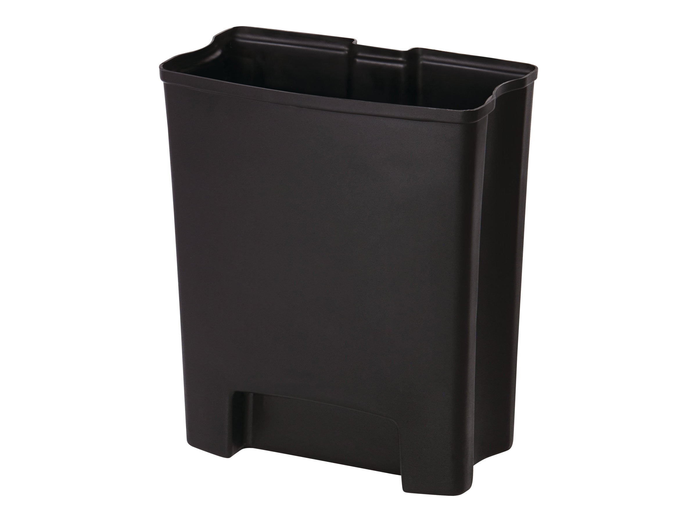 Step-On Rigid Liner For Resin Front Step, Plastic, 24 gal, Black ...