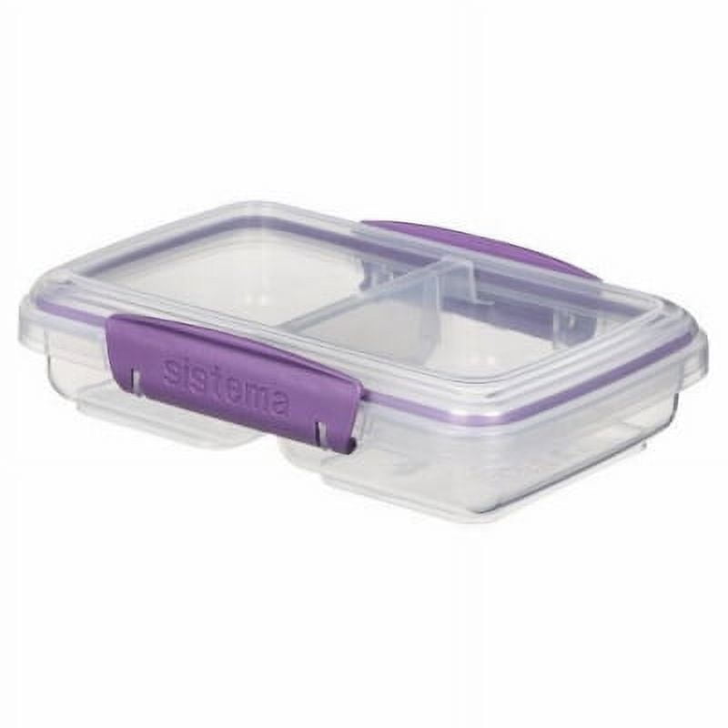 Rubbermaid Sistema On the Go 11.8 oz. Food Storage Container. 2 Compar ...