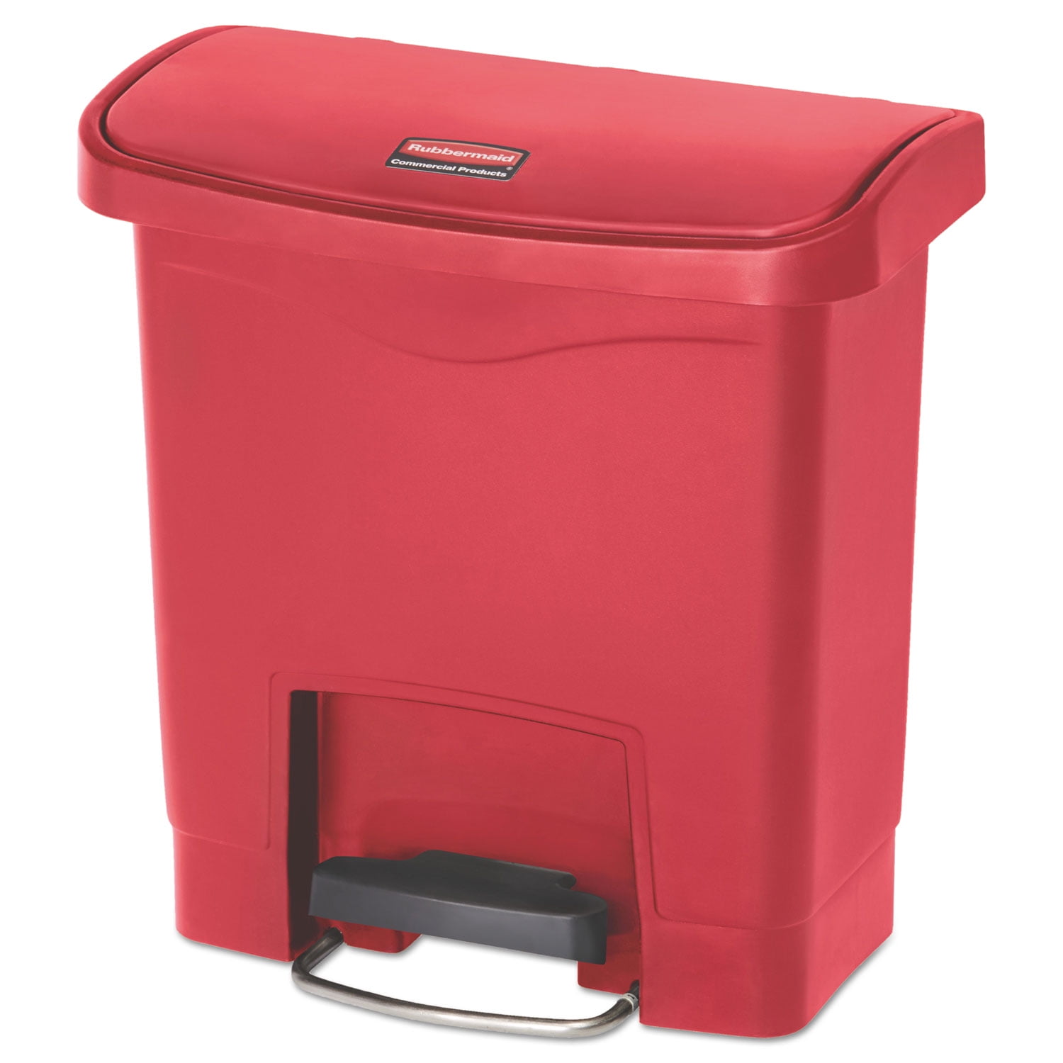 Rubbermaid Slim Jim Resin Step-on Container, Front Step Style, 4 Gal ...