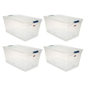 Plastic Storage Bins & Boxes in Storage Containers | Clear - Walmart.com