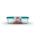 Rubbermaid TakeAlongs 1-Gallon Rectangular Food Storage Containers ...