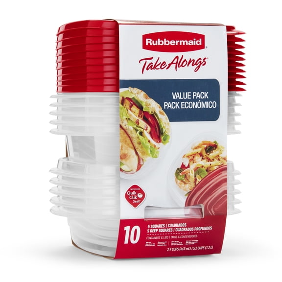 Large Rubbermaid Containers