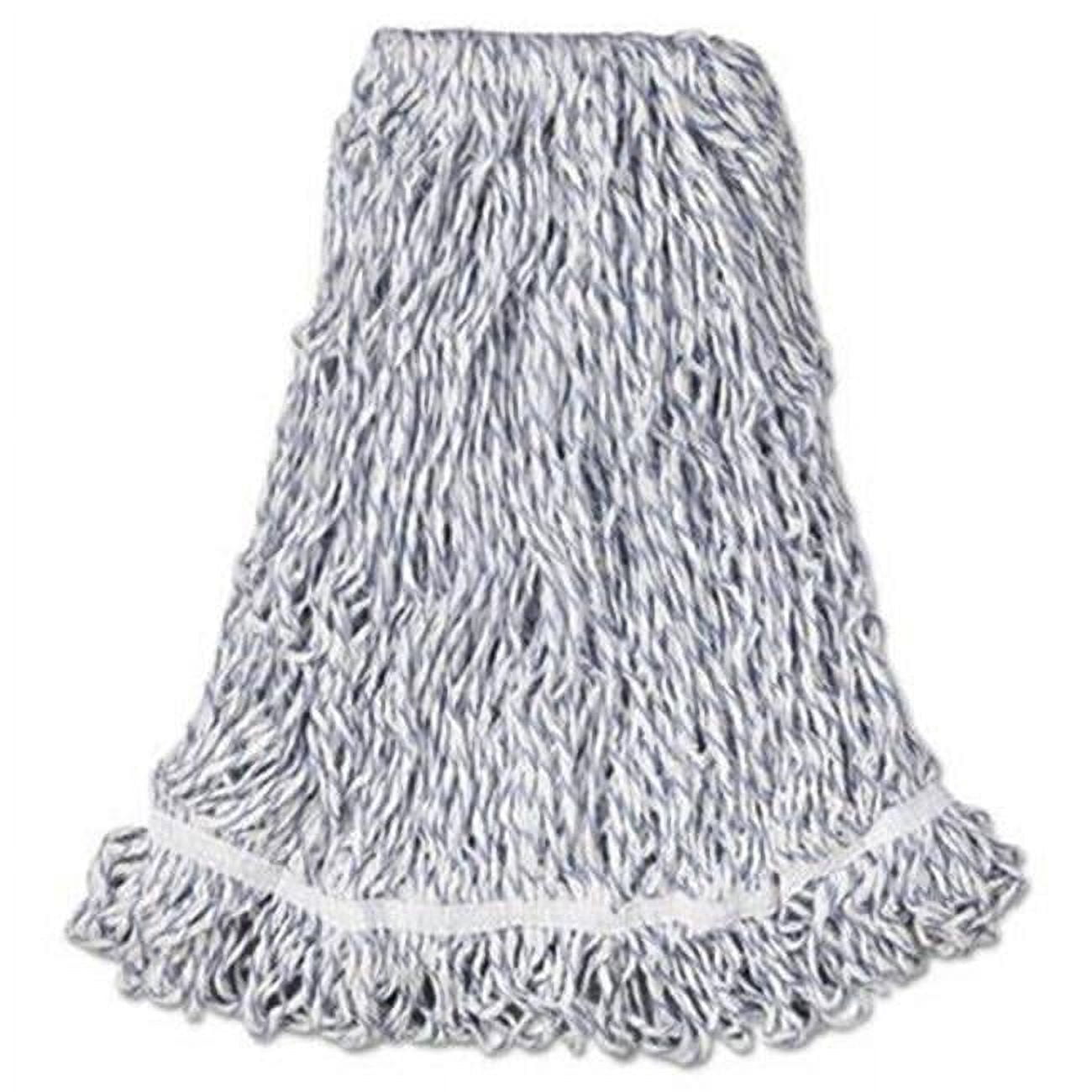 Web Foot Premium Finish Mop Head, Cotton/Synthetic, White, Large, 1 ...