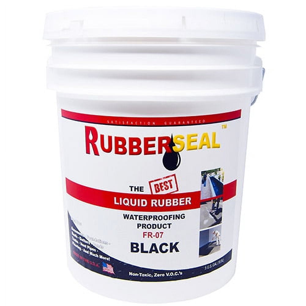 Rubberseal Liquid Rubber Waterproofing and Protective Coating (5 Gallon ...