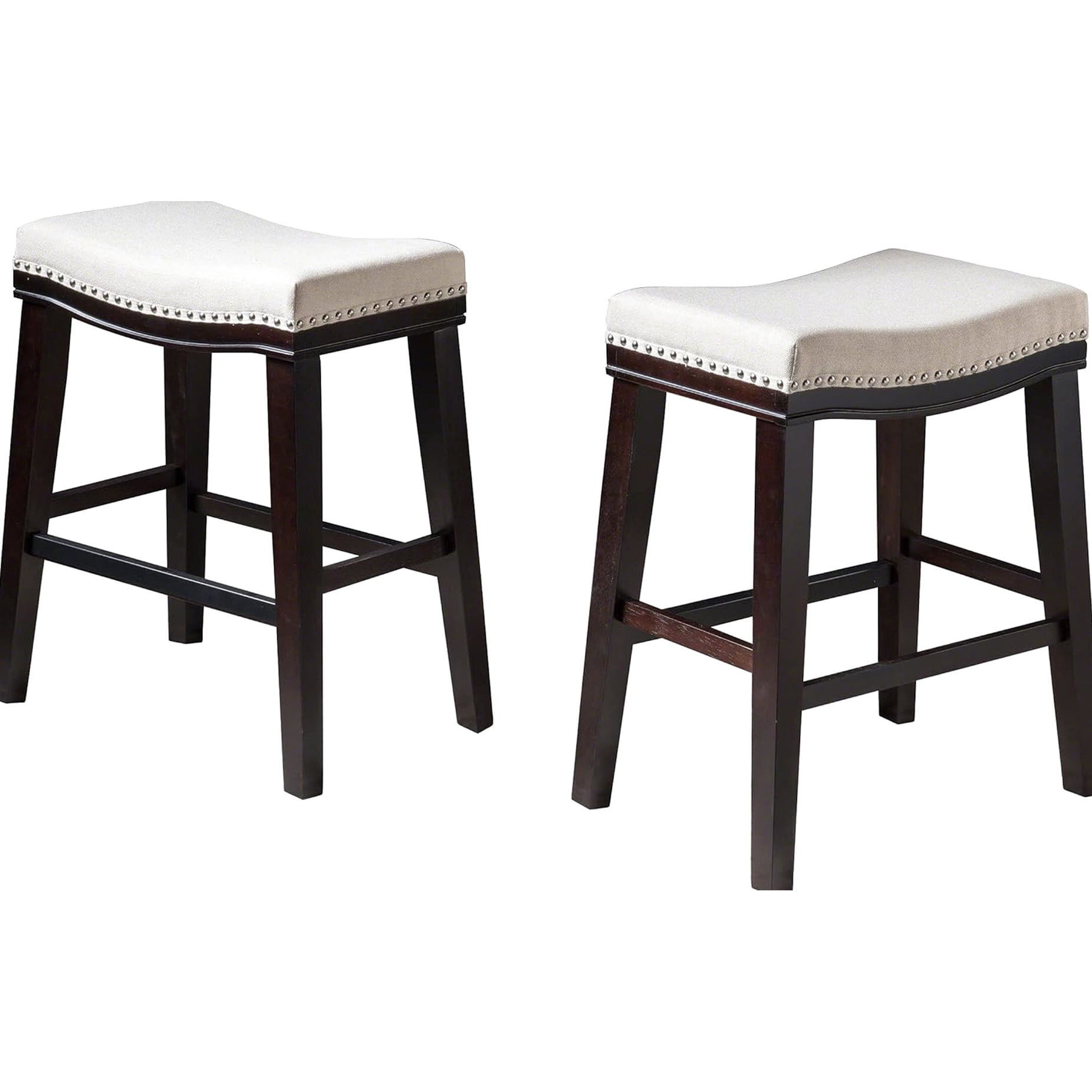 Rubberwood Frame & Curved Seat - Comfort - focused Stools for Home ...