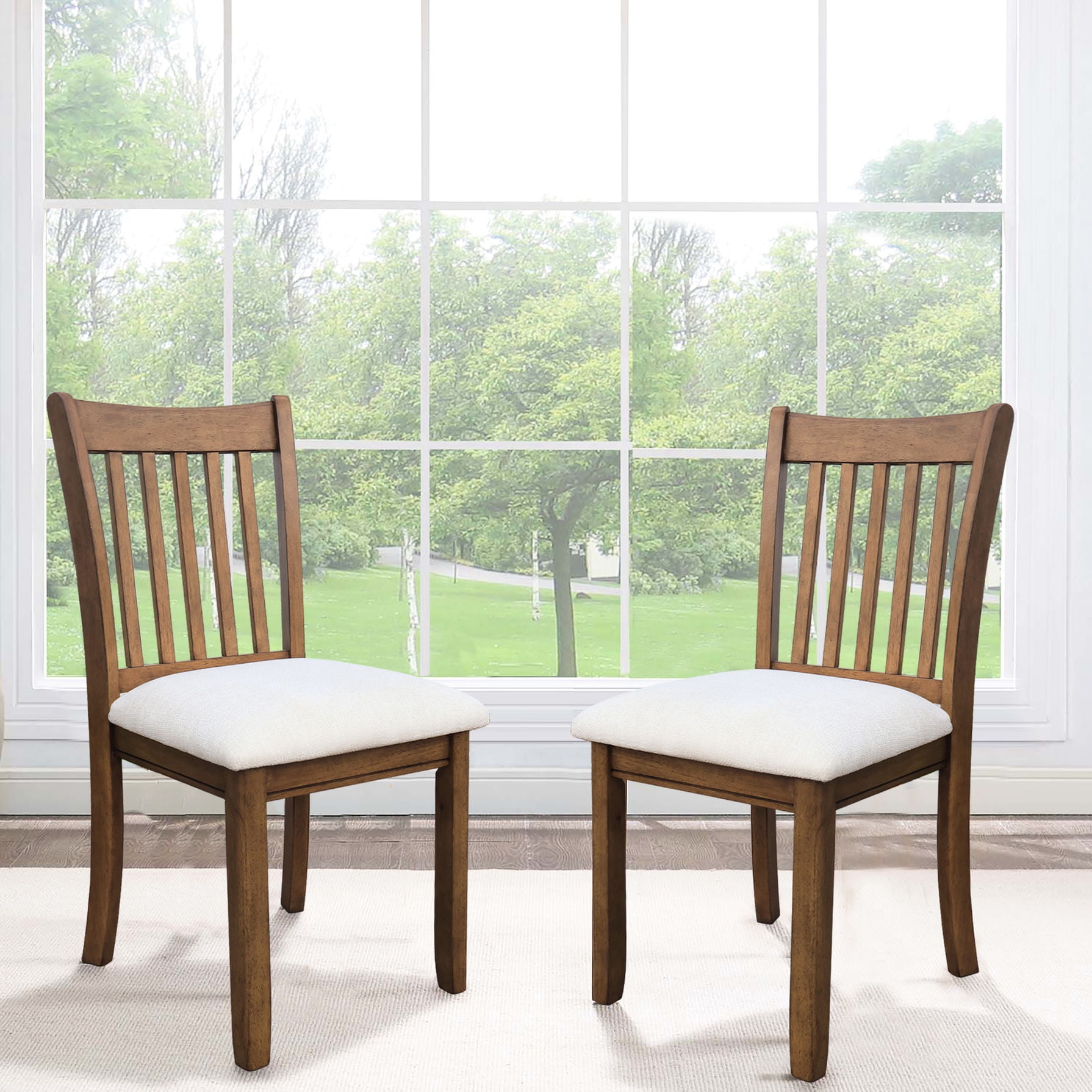Rubberwood frame, ergonomic backrest | Great for various rooms ...