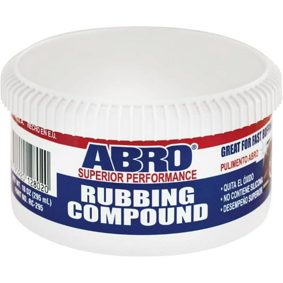 Rubbing Compound 10 oz. ABRO - Walmart.com