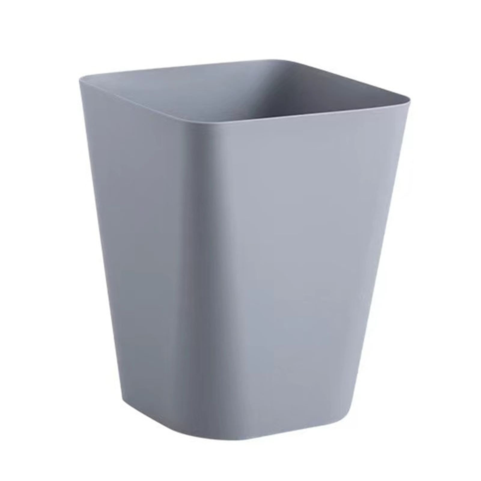 Rubbish Bin Large Opening No Lid Strong Loading Simple Style Square ...