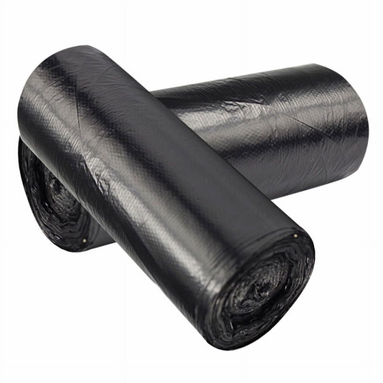 Rubbish Garbage Bin Liners Kitchen Toilet Black Waste Trash 50x60cm CL ...