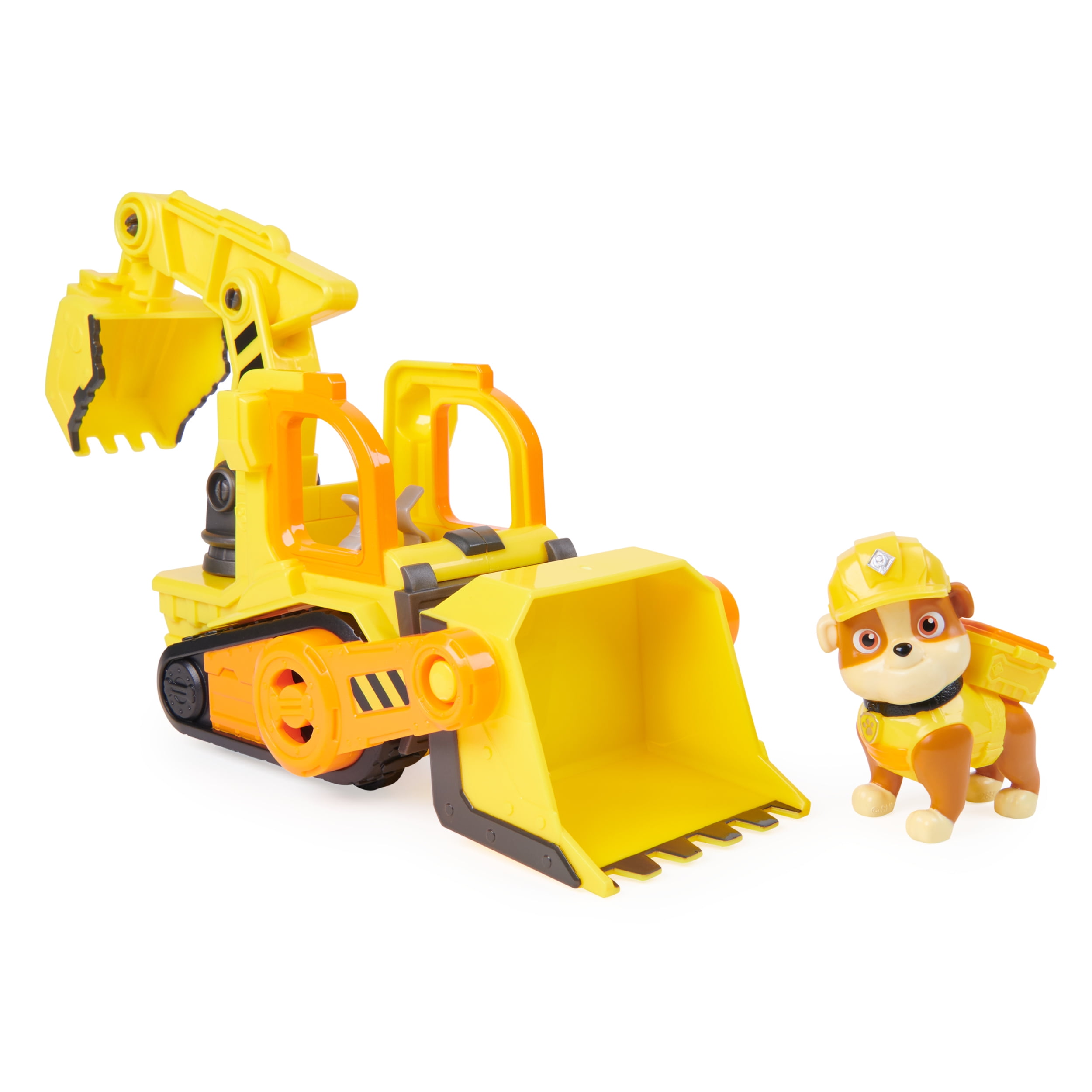 Rubble & Crew, Toy Bulldozer with Rubble Action Figure, Toys for Kids ...