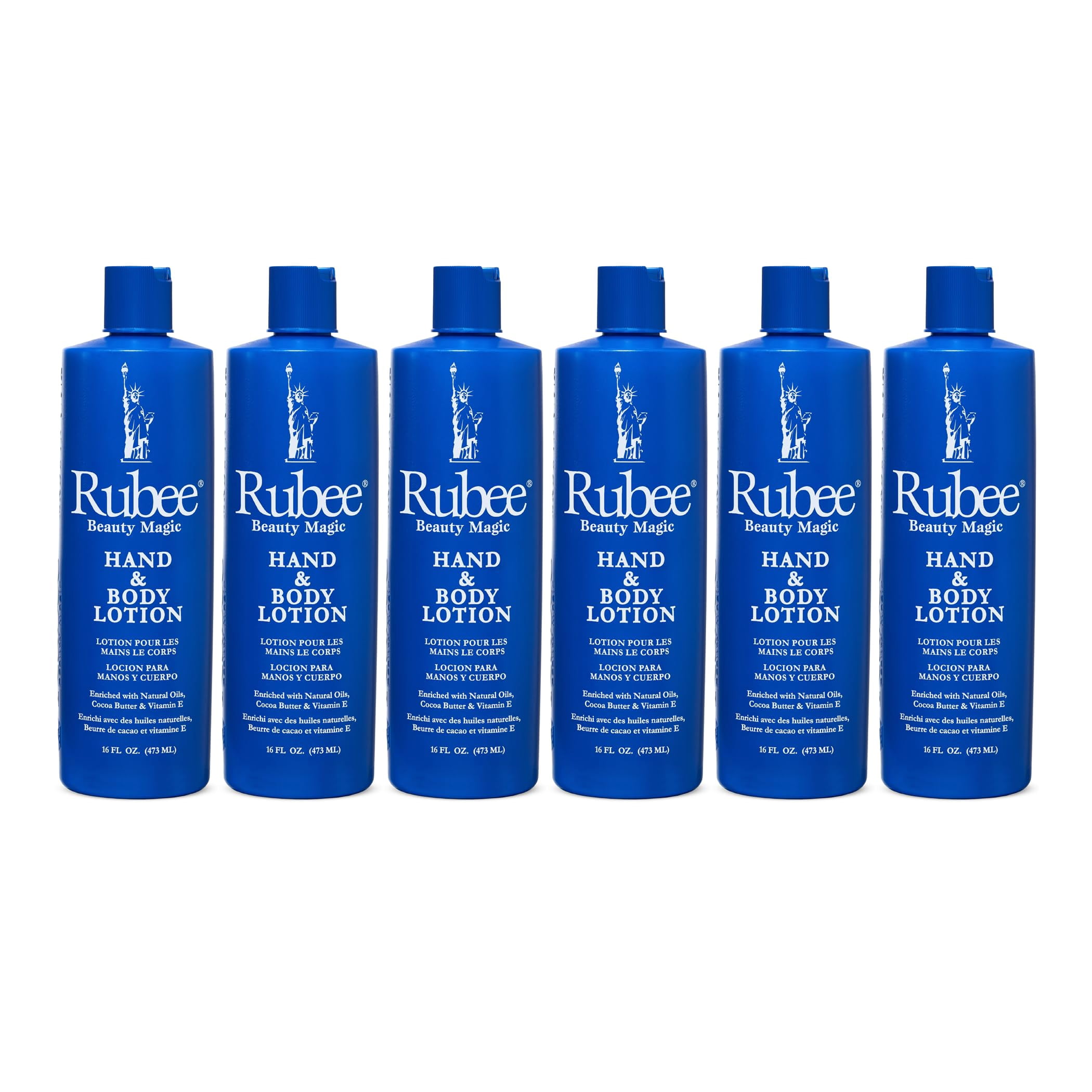 Rubee Beauty Magic Hand & Body Lotion 16 Oz. (Case of 6) C6 - Walmart.com