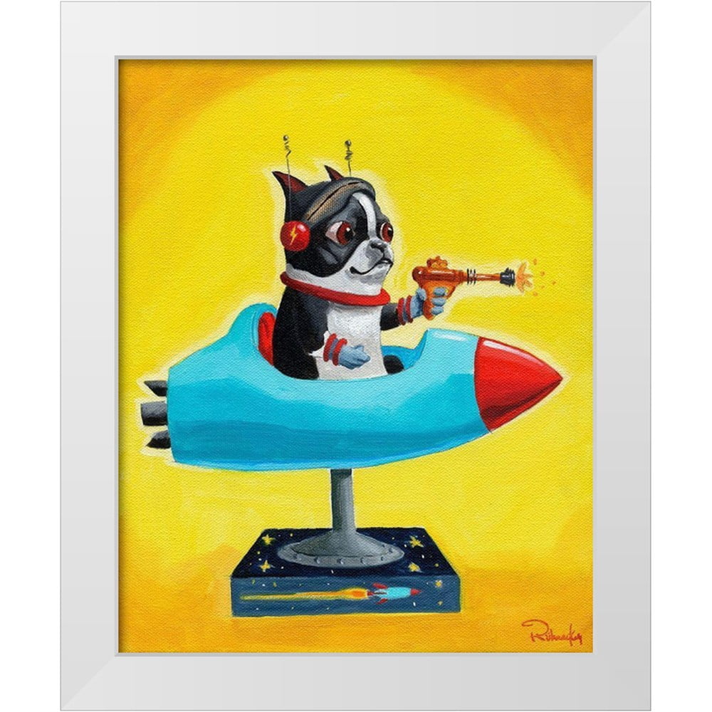 Rubenacker, Brian 15x18 White Modern Wood Framed Museum Art Print ...
