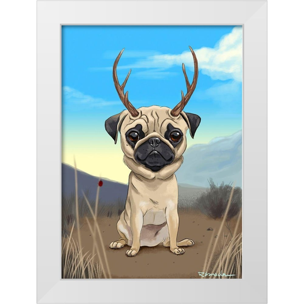 Rubenacker, Brian 24x32 White Modern Wood Framed Museum Art Print ...