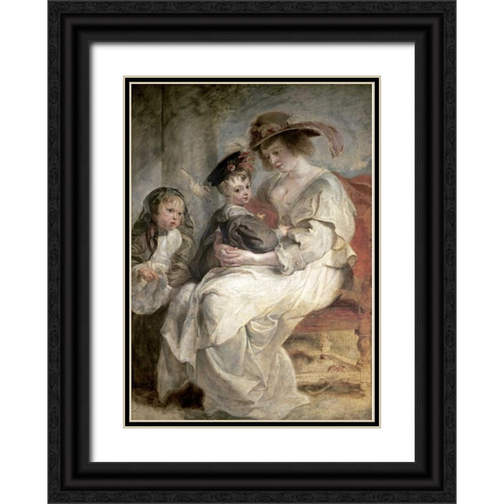 Rubens, Peter Paul 11x14 Black Ornate Wood Framed with Double Matting ...