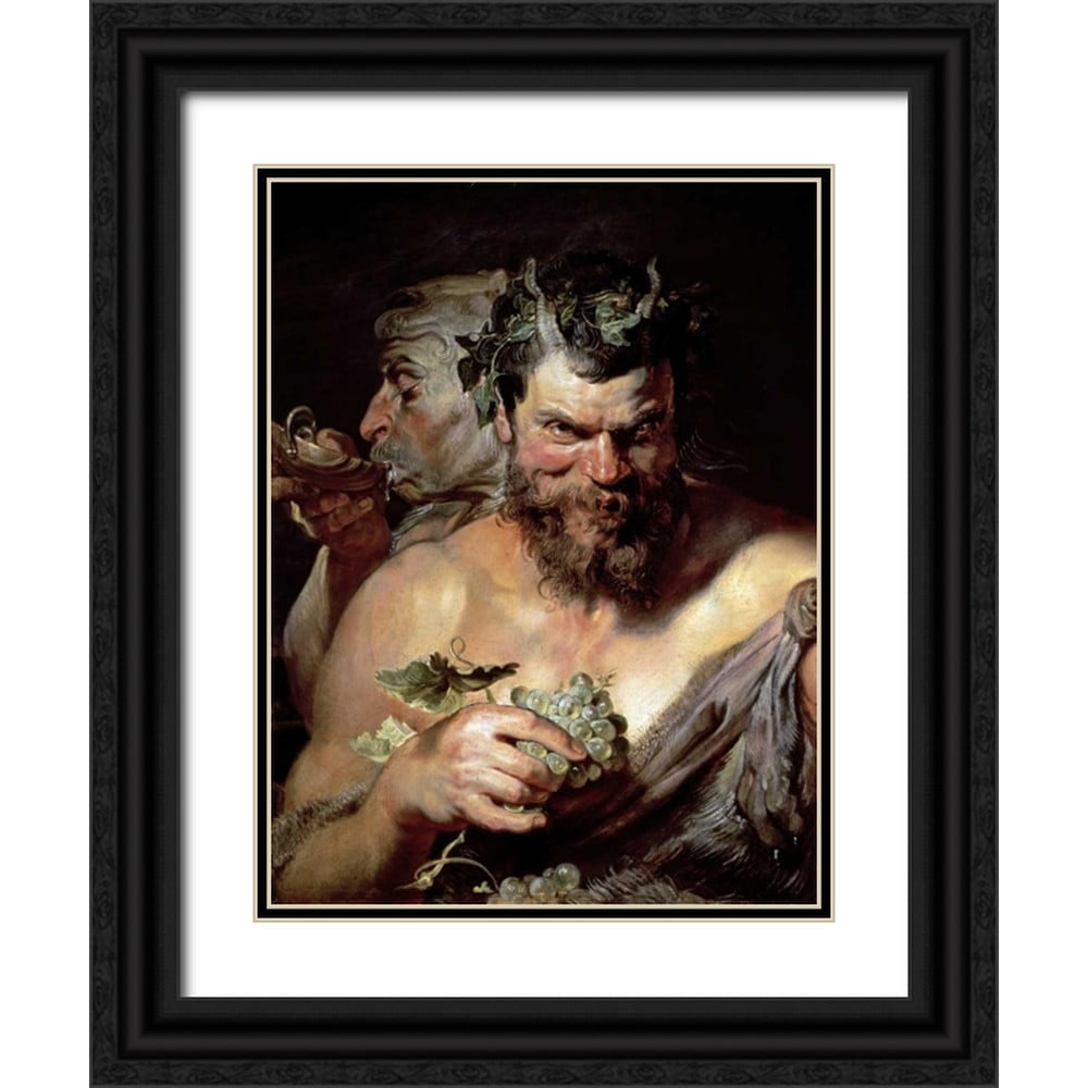Rubens, Peter Paul 12x14 Black Ornate Wood Framed with Double Matting ...