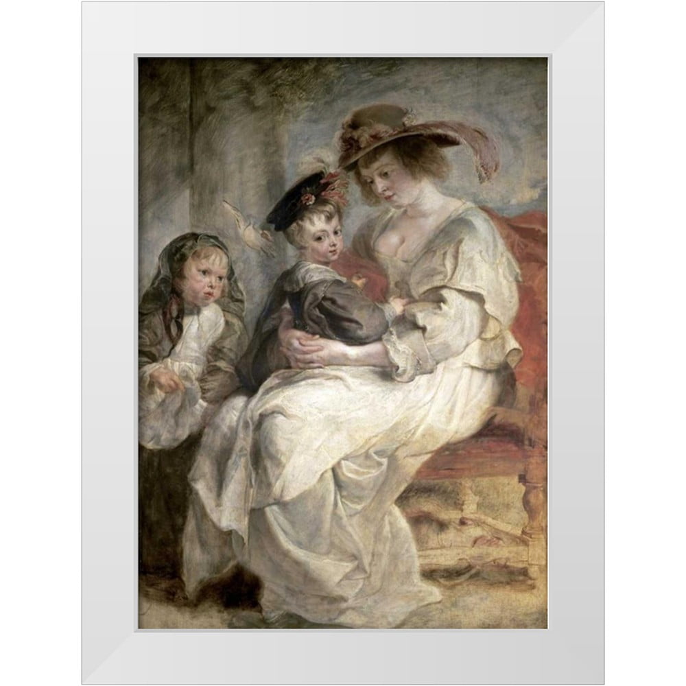 Rubens, Peter Paul 14x18 White Modern Wood Framed Museum Art Print ...